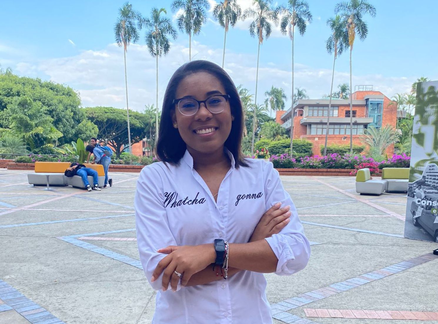 ¡Comunicadora dominicana en la UAO!
